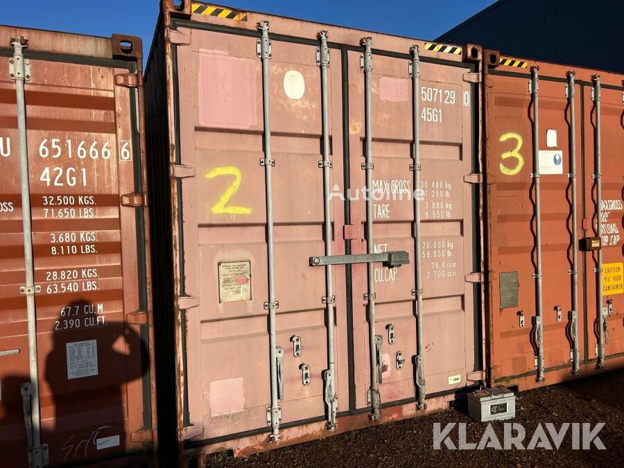 Prodaje se Container 40 fot medförvaringshyllor kontejner 40 stopa na aukciji