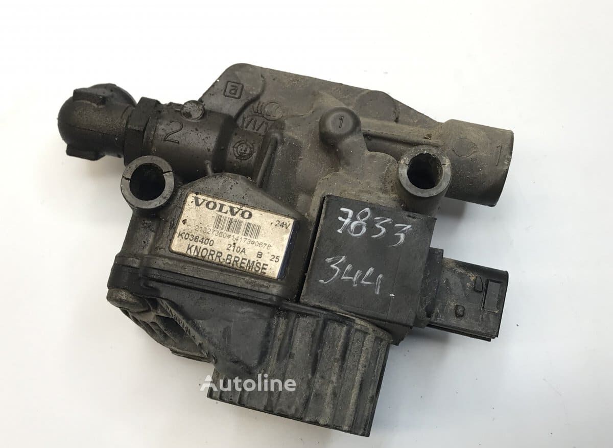 Volvo Supapă ABS Axa Față Dreapta Volvo 21327360 EBS modulator za Knorr-Bremse K038400-210A 24V kamiona