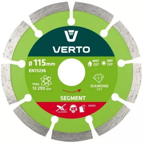 DIJAMANTSKI DISK SEGMENT – VERTO