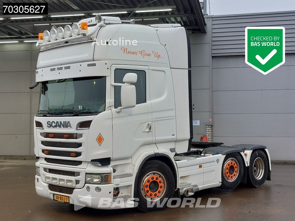 Scania R520 R 6X2 NL-Truck Full-Air Lift+Lenkachse Retarder Leder Euro6 tegljač