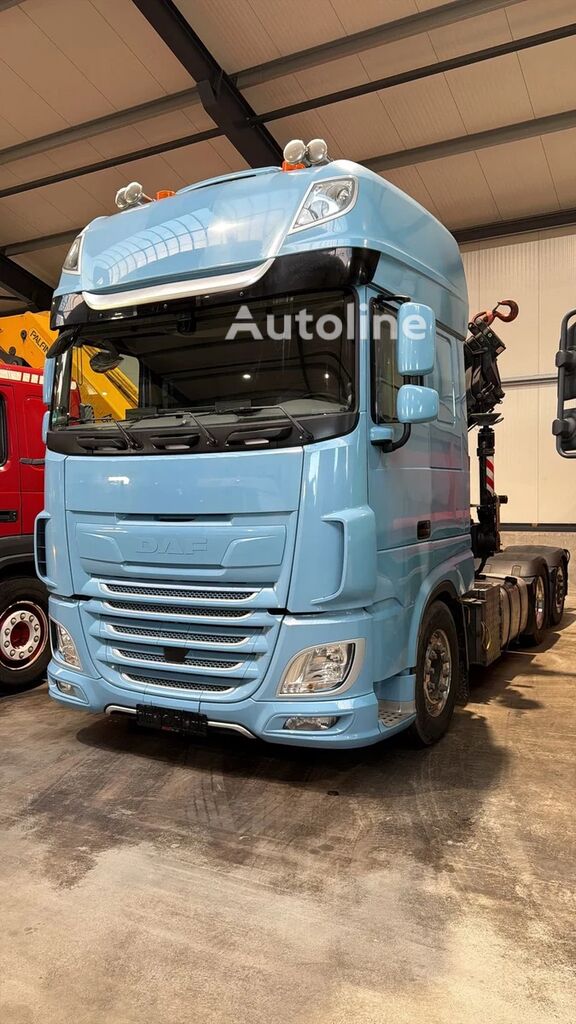 DAF XF 530 FTN CRANE/GRUE/KRAN FASSI 54 TM!! tegljač