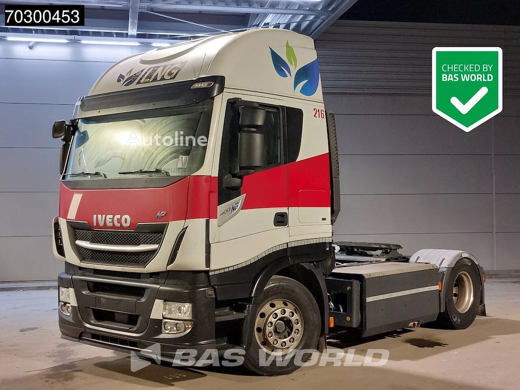 IVECO Stralis 400 4X2 CNG-LNG Mix! Retarder 2x tanks Euro 6 tegljač