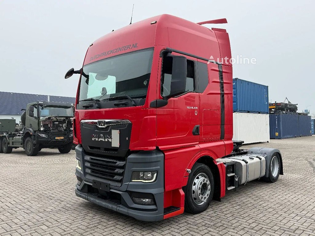 MAN TGX 18.470 GX, LL, mega/low-deck, Retarder, Hubsattelkupplung tegljač