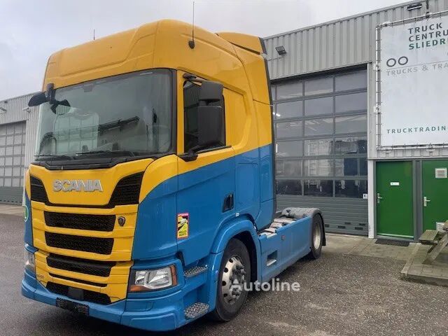 Scania R410 NGS Spoilers,skirts,gardner denver fluid compressor,PTO tegljač