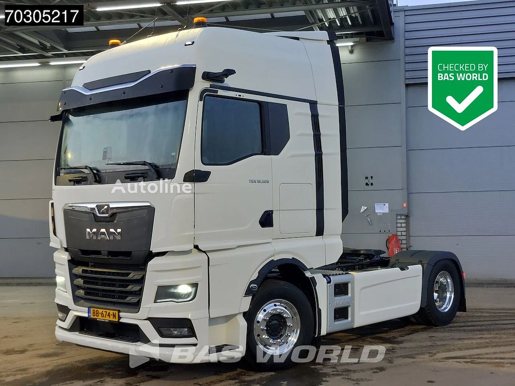 MAN TGX 18.520 4X2 NEW! GX Retarder 2x Tanks Alcoa Standklima Mirror tegljač