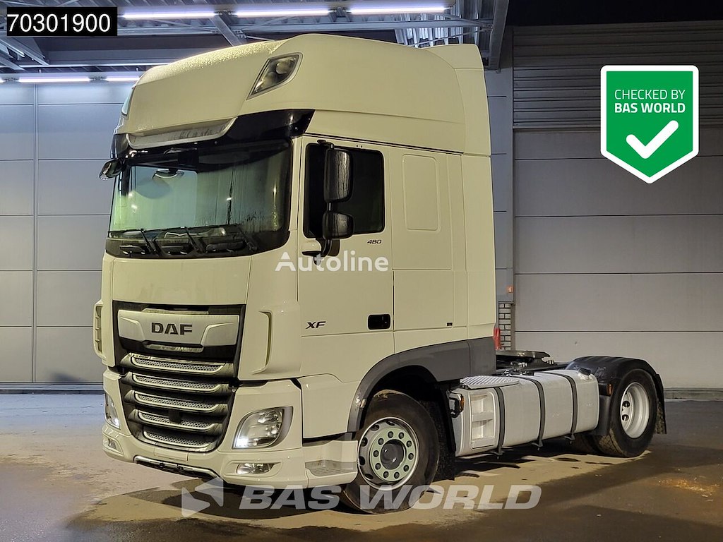 DAF XF 480 4X2 SSC 2xTanks 70% Tyres tegljač