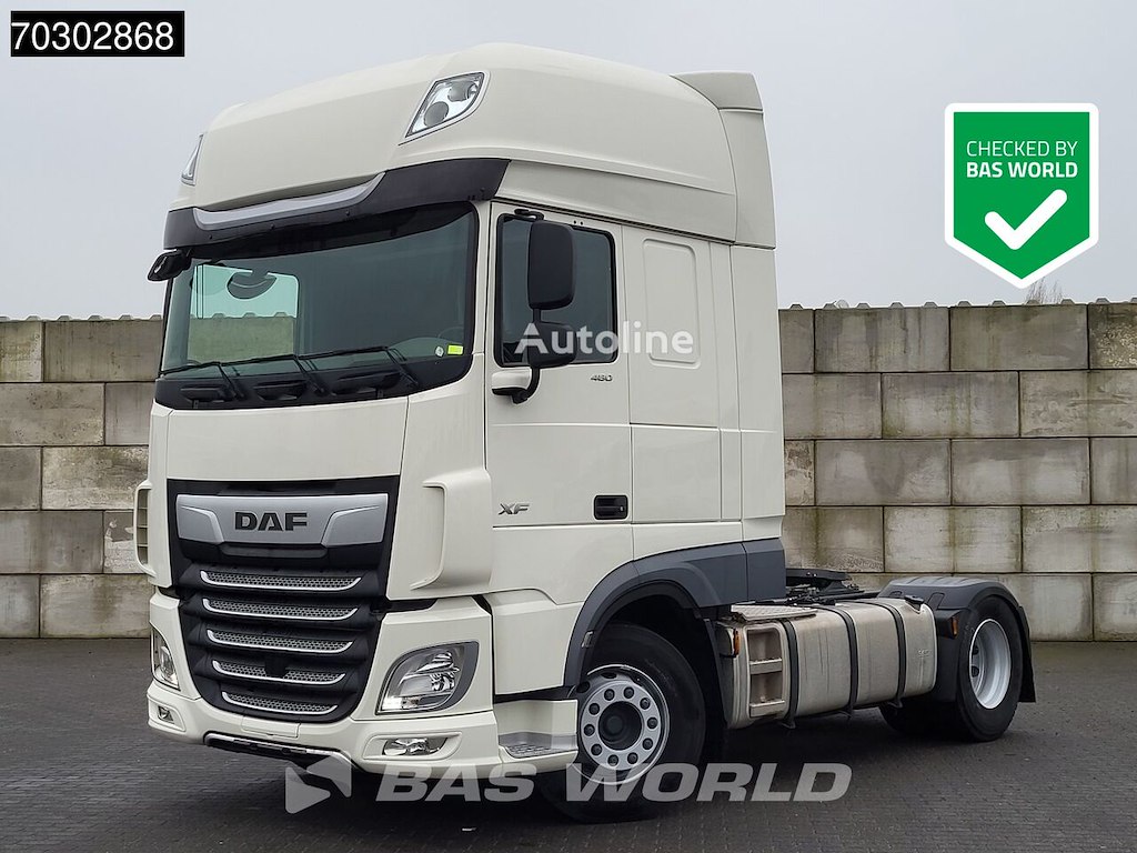 DAF XF 480 4X2 SSC 2x Tanks 80% Tyres tegljač