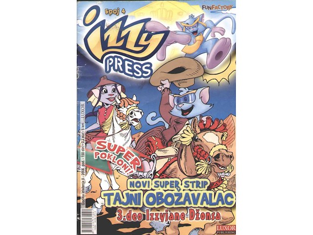 izzy press 4