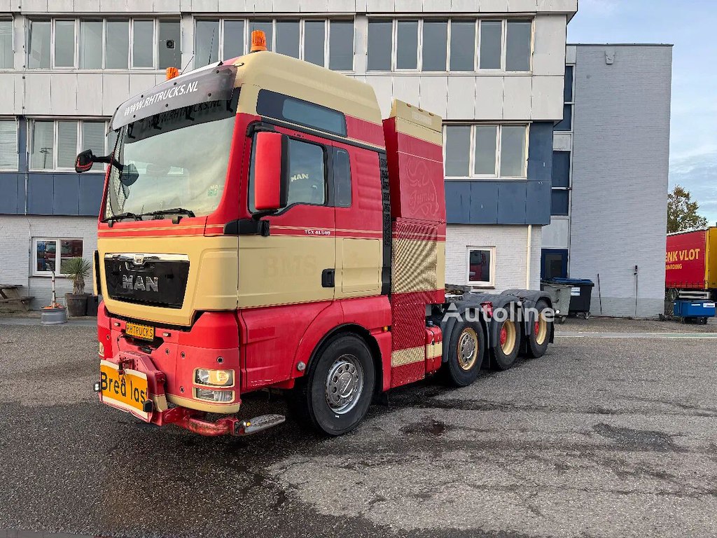 MAN TGX 41.540 8X4 250 TON EURO 5 RETARDER PTO HYDRAULICS HUB REDUCT tegljač