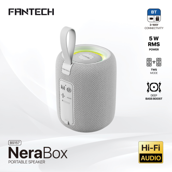 FANTECH Bluetooth zvučnik BS157 NeraBox, siva