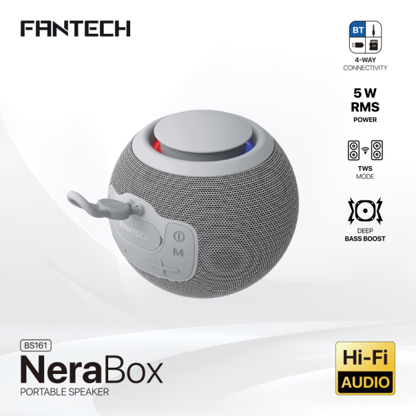FANTECH Bluetooth zvučnik BS161 NeraBox, siva