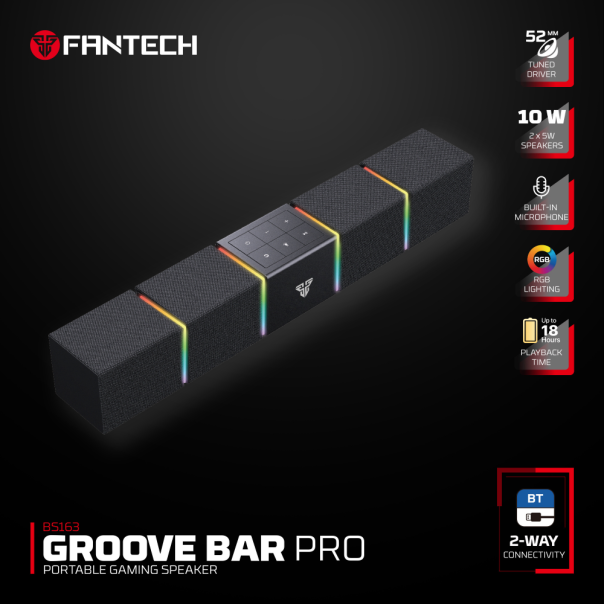 FANTECH Bluetooth zvučnik BS163 Groove Bar Pro