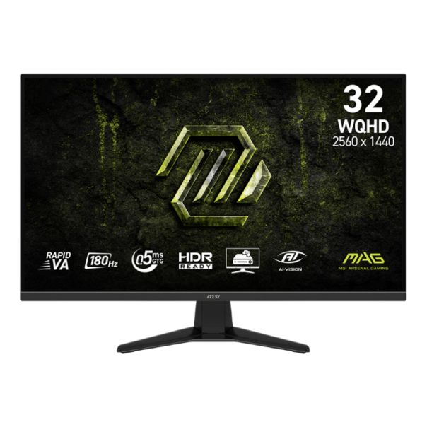 MSI Gaming monitor 32" 325QF MAG WQHD 2560x1440 Rapid VA 180Hz