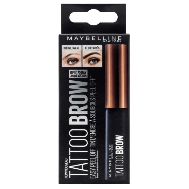 Maybelline New York Tattoo Brow peel-off gel u boji Medium Brown