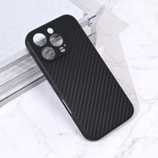 Futrola Carbon fiber za iPhone 16 Pro 6.3 crna