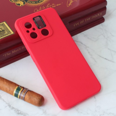 Futrola Soft Silicone za Xiaomi Redmi 12C crvena