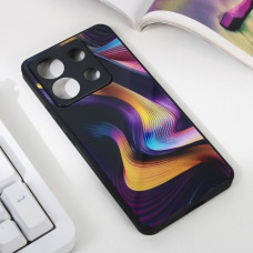 Futrola Abstract za Xiaomi Redmi Note 13 Pro 5G tamno ljubicasta