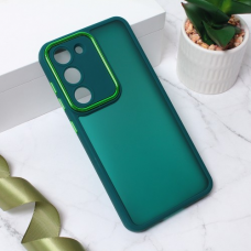 Futrola Shining Camera za Samsung S911B Galaxy S23 5G tamno zelena