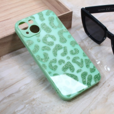 Futrola Shiny glass za iPhone 14 6.1 svetlo zelena