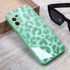 Futrola Shiny glass za Samsung A245F Galaxy A24 4G svetlo zelena