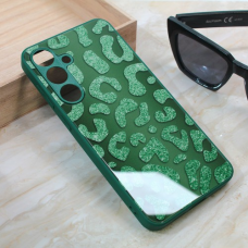 Futrola Shiny glass za Samsung S926B Galaxy S24 Plus zelena