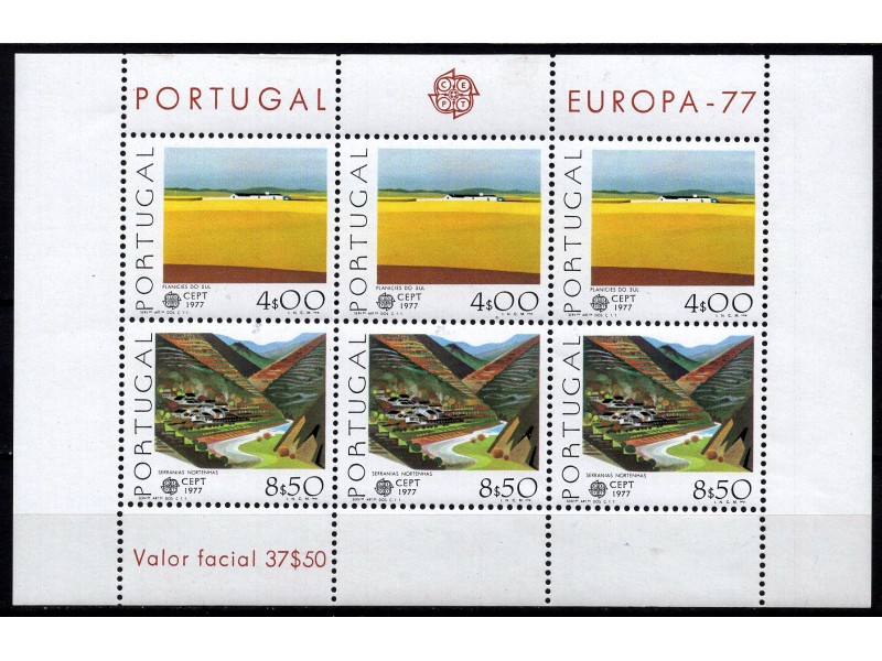 Portugal 1977. CEPT, Blok br. 20