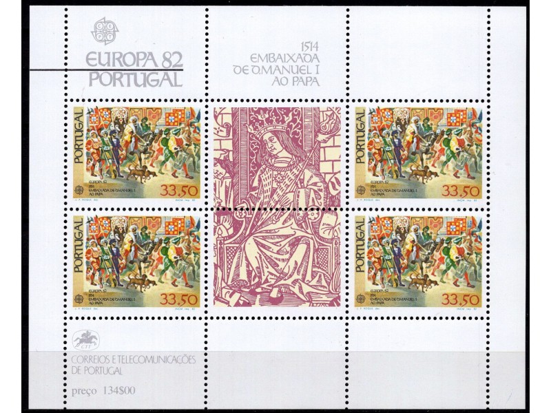 Portugal 1982. CEPT, Blok br. 35