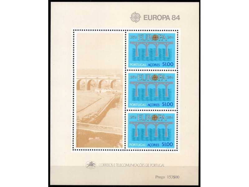 Portugal 1984. AZOREN, CEPT, Blok br. 5