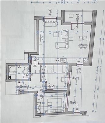 Širi Centar Sombora.NOV Dvoiposoban 65m2, Ii Sprat