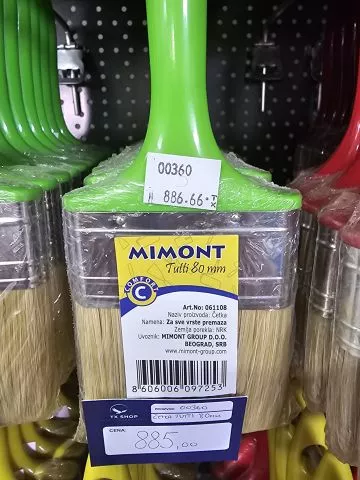 ČETKA TUFFI 80 MM MIMONT