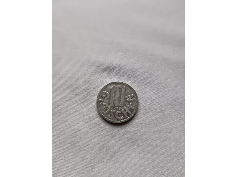 Austrija 10 groša,1978 god.