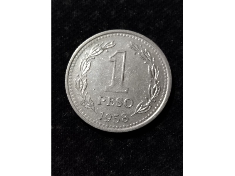 1 pezo 1958 argentina
