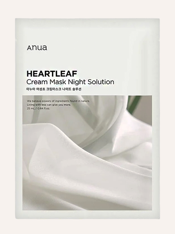 Anua Heartleaf Cream Night Solution maska 25 ml