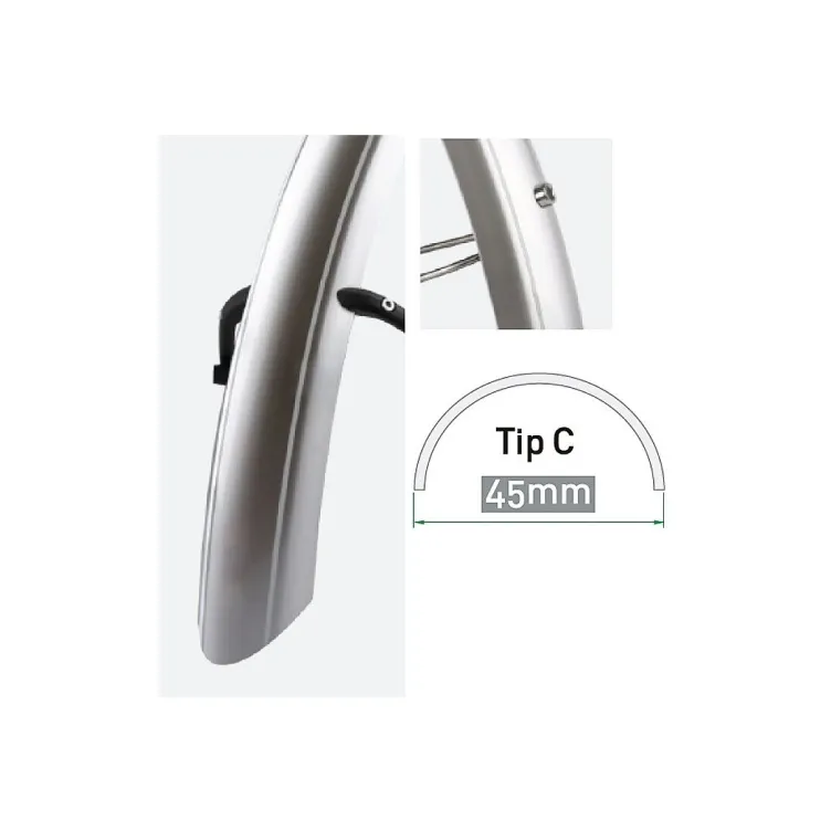 Blatobrani PVC 26x1 3/8 sivi S-1, Tip C 45 mm / Z6