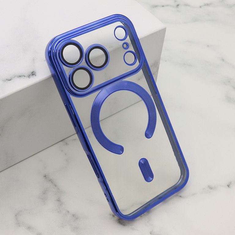 Zastitna maska (futrola) CAMERA PROTECT MAGSAFE II - iPhone 17 Pro plava (MS)