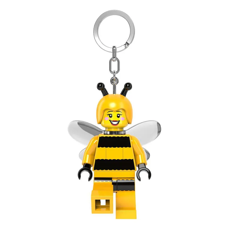 LEGO Minifigure privezak za ključeve sa svetlom: Devojčica u kostimu bumbara