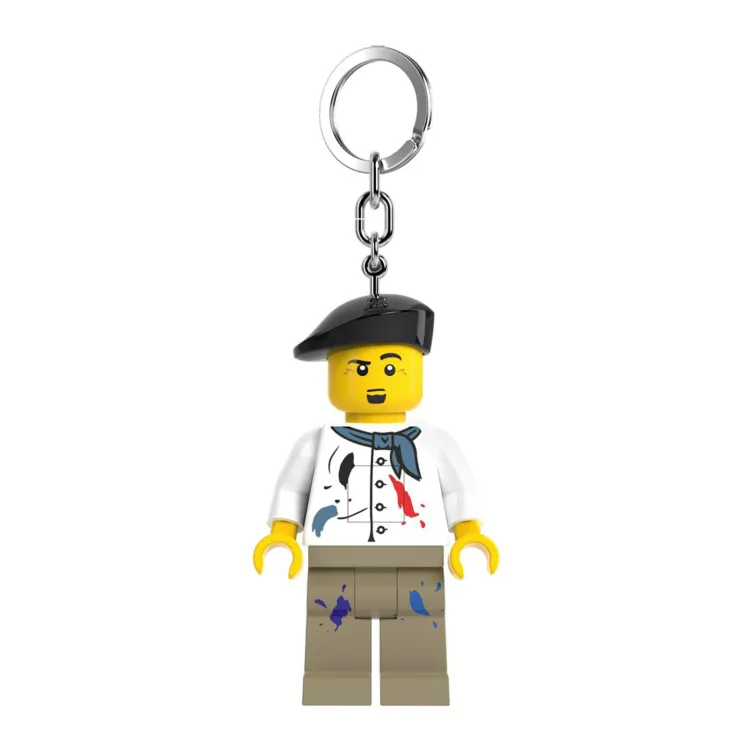 LEGO Minifigure privezak za ključeve sa svetlom: Umetnik