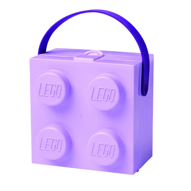 LEGO kutija za užinu sa ručkom: Lavanda