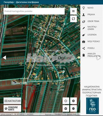 Ekstra lokacija - JAKOVO 10 ari - građevinski plac