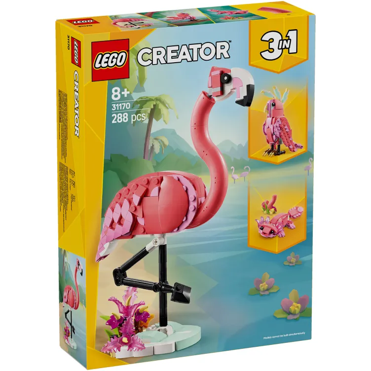31170 Divlje životinje: Ružičasti flamingo