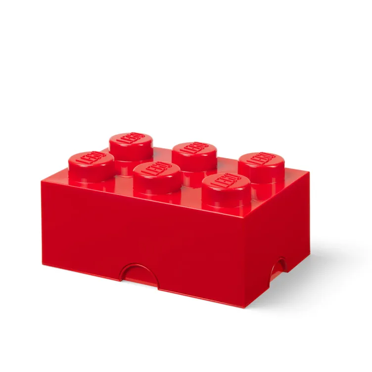 LEGO kutija za odlaganje (6): Crvena