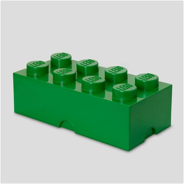 LEGO kutija za odlaganje (8): Tamnozelena