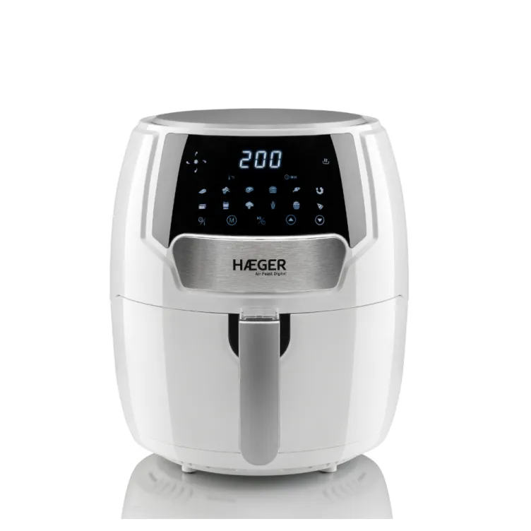 HAEGER AF-D42.007A FRITEZA NA TOPAO VAZDUH DIGITALNA 4,2L BELA