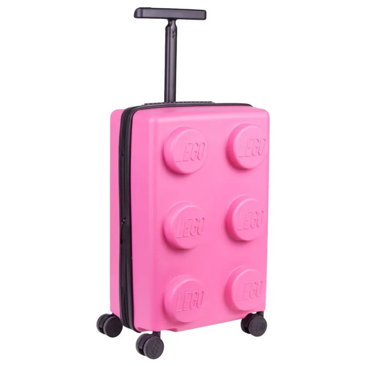 LEGO proširivi kofer 50 cm: Kocka, roze