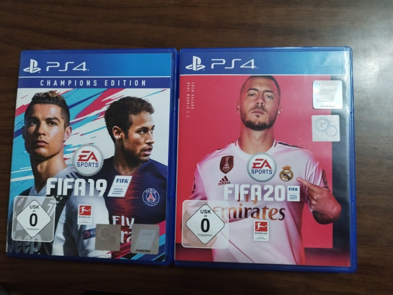 Fifa 19 i 20 ps4