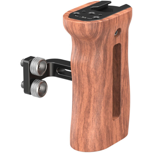 SmallRig Wooden Side Handle with 1/4“-20 Screws HSN2093D