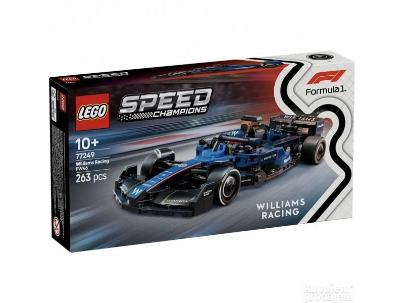 LEGO SPEED CHAMPION 77249 Williams Racing FW46 F1 Race