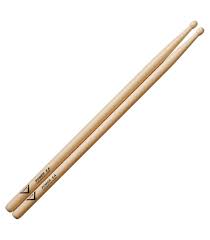 Vater VHP5AW American Hickory Drumsticks – Power 5A – Wood Tip