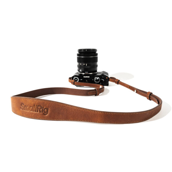 SmallRig 5209 Universal Leather Camera Shoulder Strap (Brown)