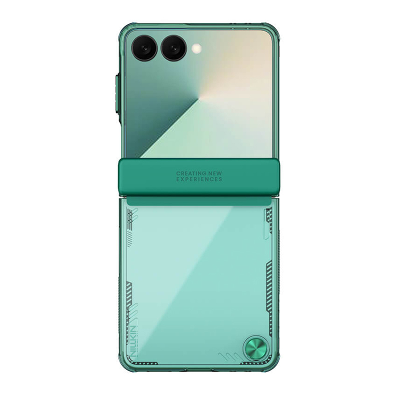 Futrola NILLKIN Iceblade Prop za Samsung F951B Galaxy Z Flip 7 5G zelena